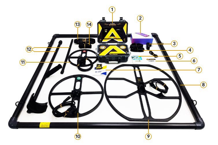 فلزیاب نقطه زن مدل Alpha SX9000 – ایرانیان کاوش