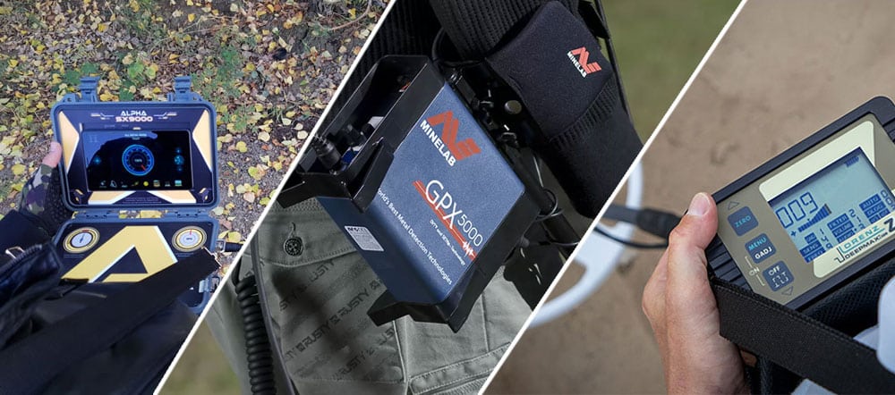 فلزیاب نقطه زن مدل Alpha SX9000 PRO شعاع زن Leader X6 و اسمارت پین پوینتر